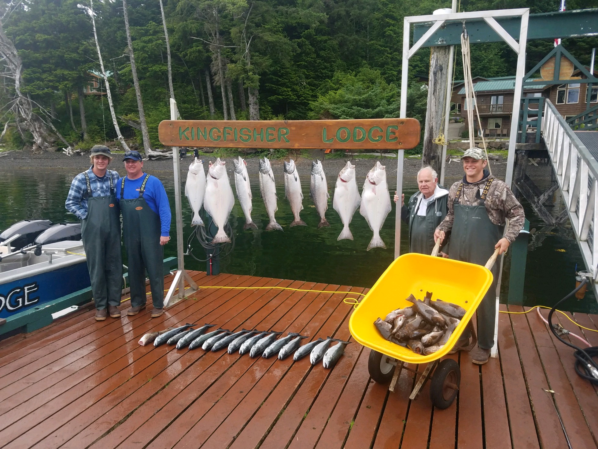 Craig Alaska fishing report for Kingfisher Lodge July 7th through the ...