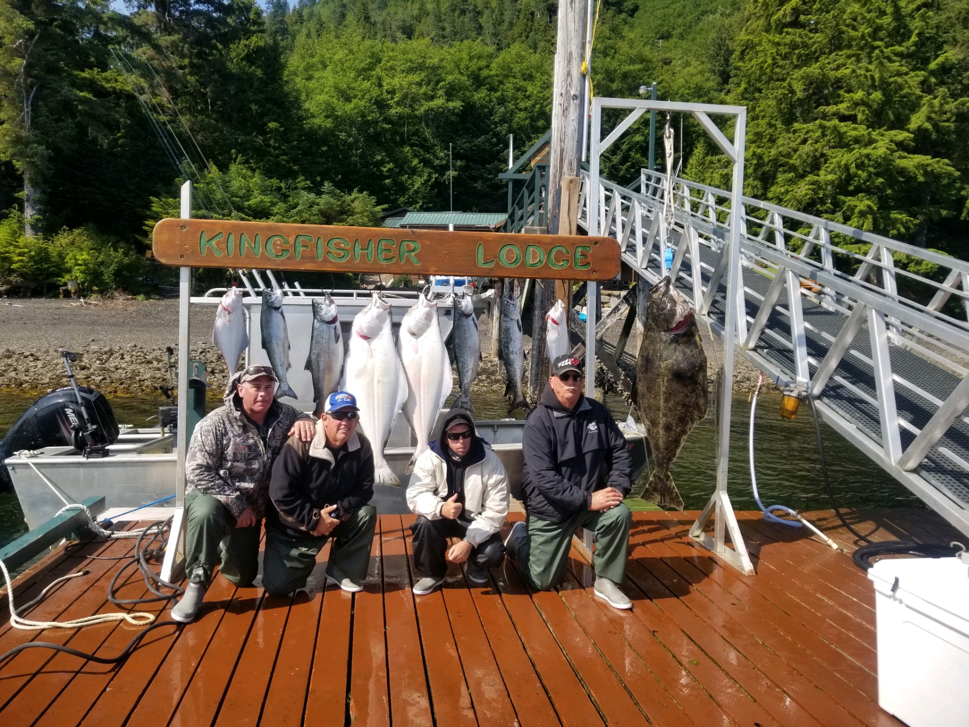 Craig Alaska sport fishing report for Kingfisher Lodge, Craig Alaska ...